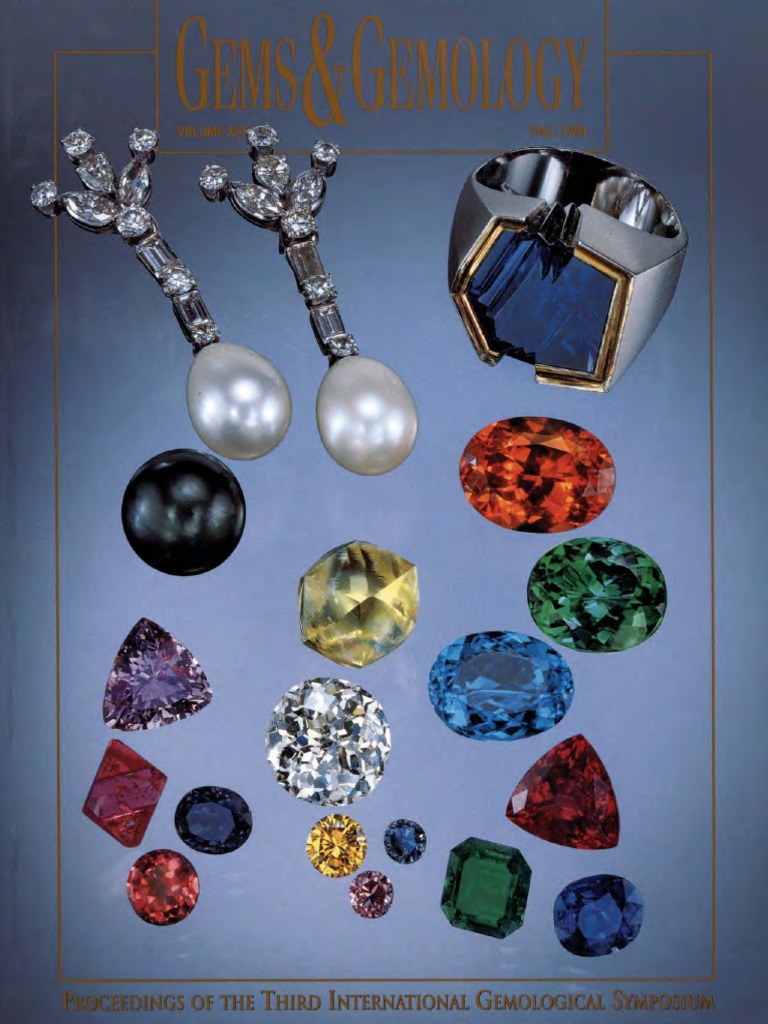 GIA Gems and Gemology 1999 | PDF | Diamond | Gemstone