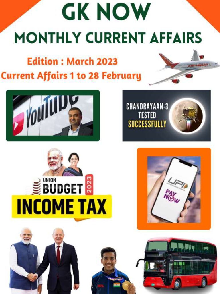 GK Now Current Affairs | PDF