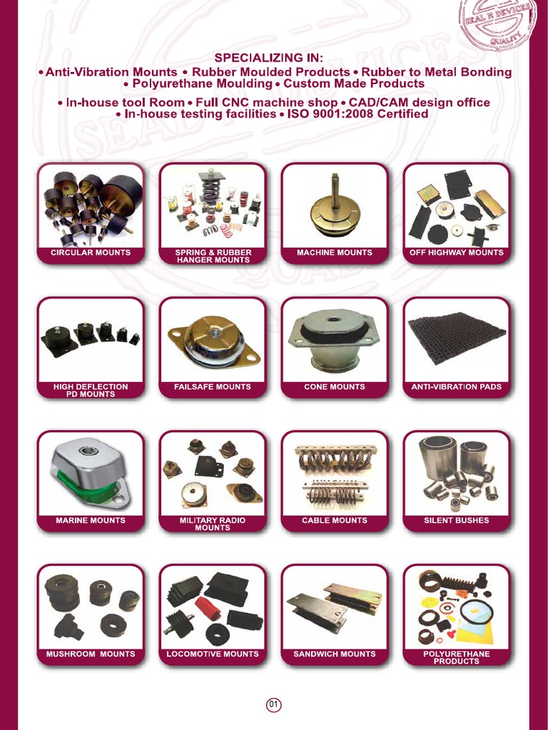 Sealing Devices Product Specifications | PDF | Belt (Mechanical ...