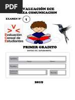 1º Ece Lectura | PDF