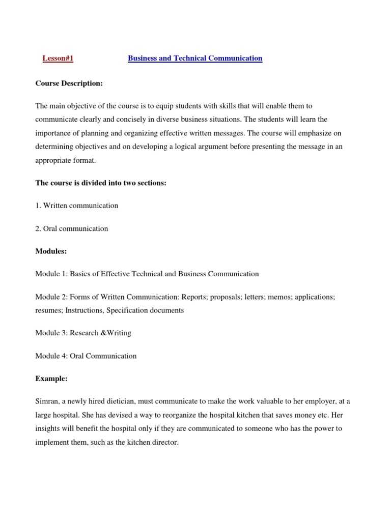 Business and Technical Writing Essentials | PDF | Expert | Résumé