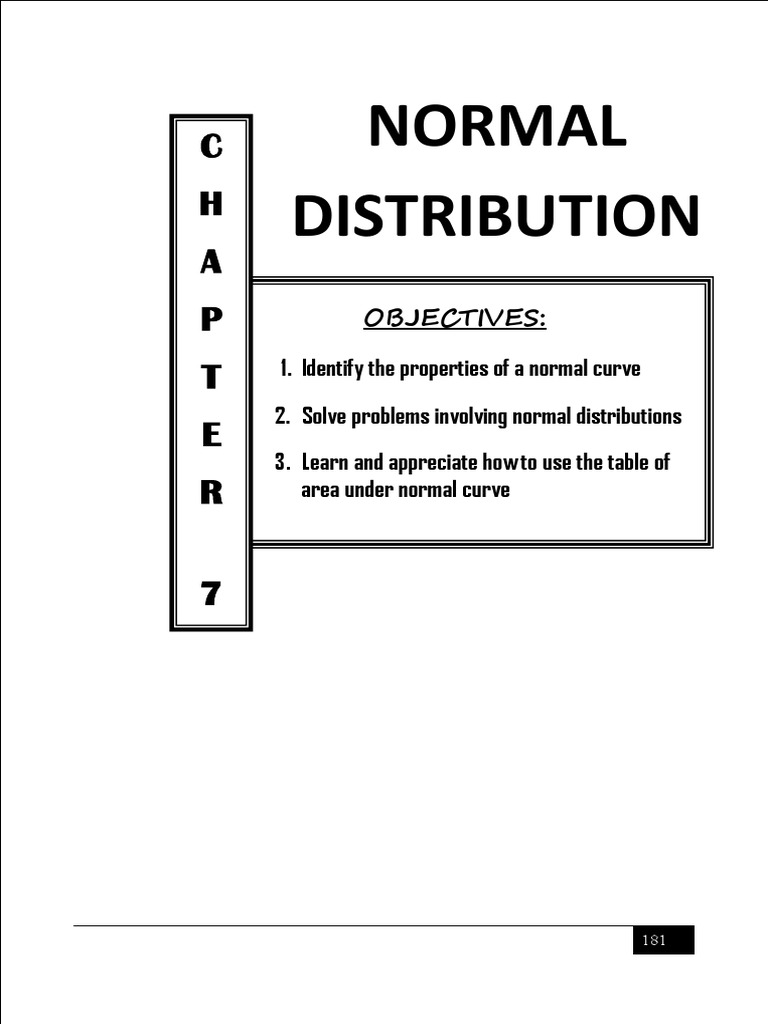Normal Distribution | PDF | Standard Score | Normal Distribution