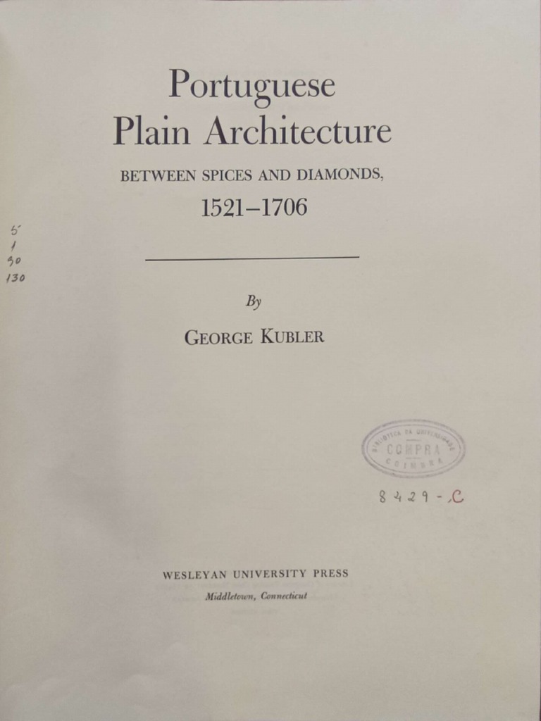 Portuguese Plain Architecture | PDF