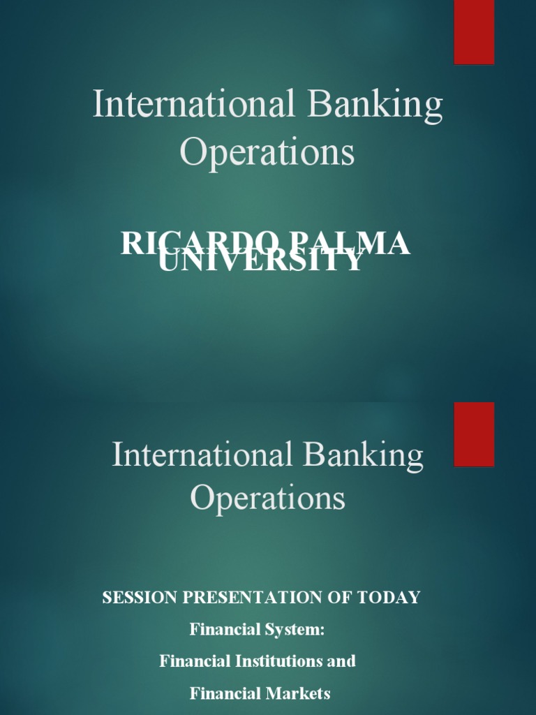 Week 1 - IBO 01 02 Financial System Explanation URP 2023-l and 1st ...