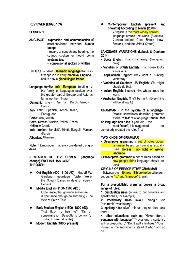 REVIEWER | Download Free PDF | Word | Phrase