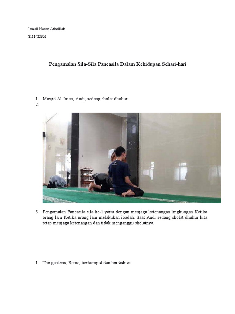 Pengamalan Sila | PDF