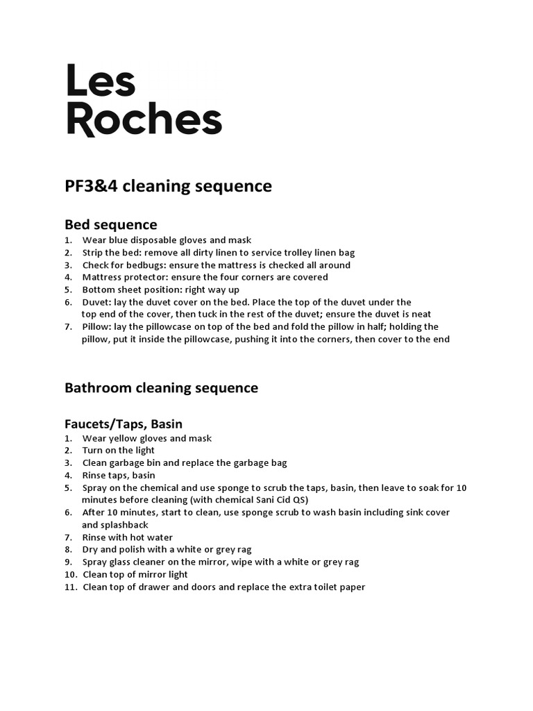PF3 4 cleaning sequence 2020.2_913b7613ec701f357f17b80492b442d1 | PDF ...