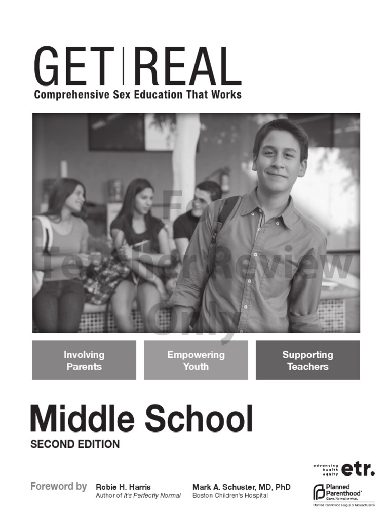 ETR GetReal MiddleSchool TeacherGuide SAMPLE | PDF | Sex Education ...