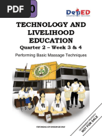 FINAL SLM TLE 9 Beauty Care | PDF | Massage | Foot