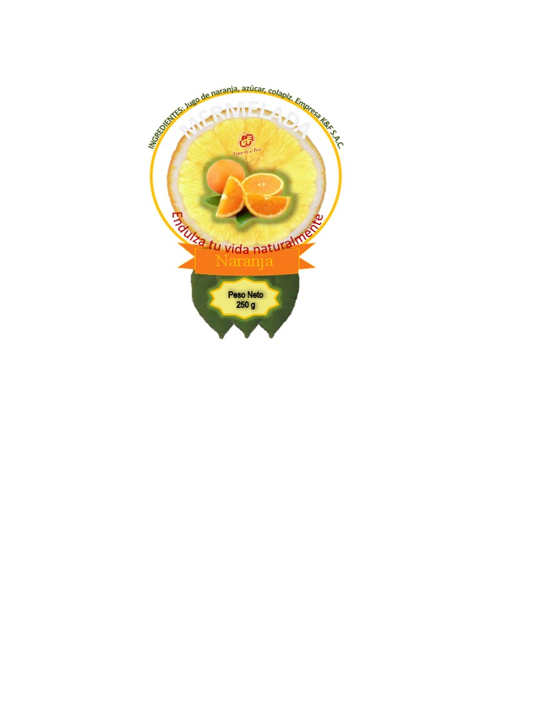 Naranja: Peso Neto 250 G | PDF