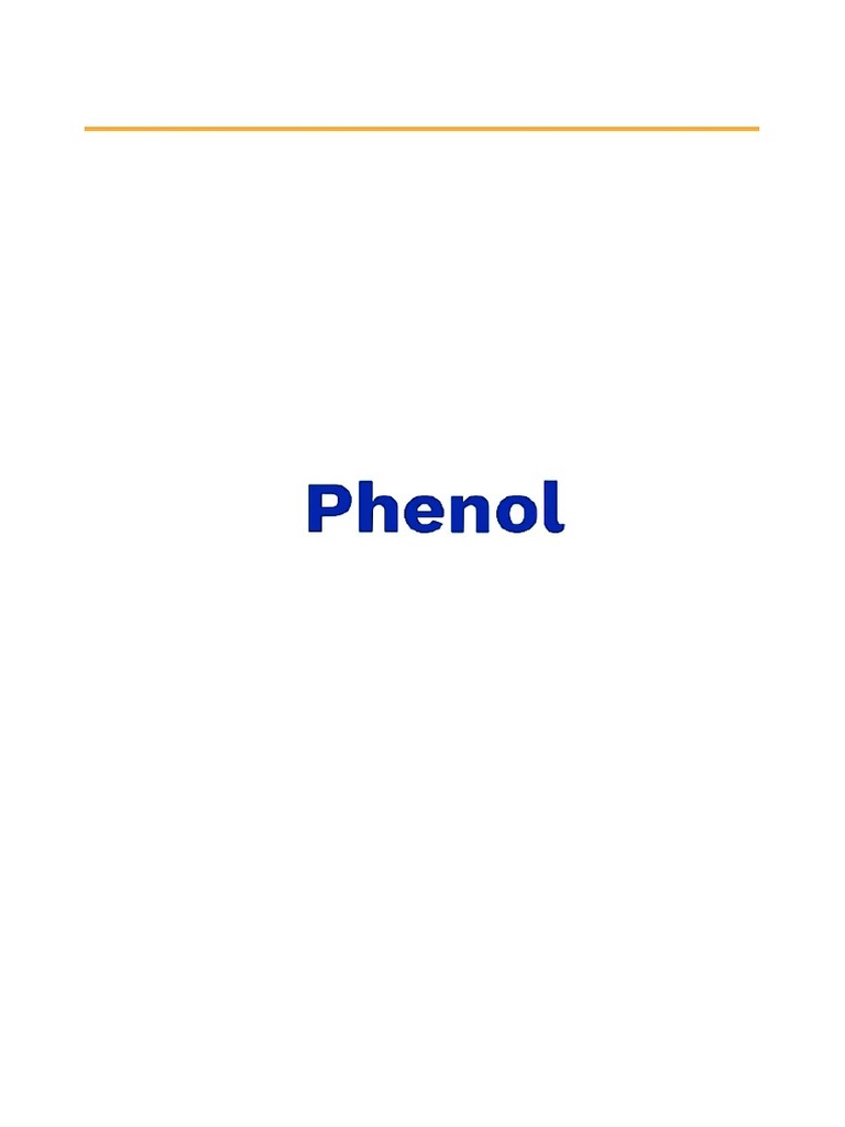 Phenol | PDF