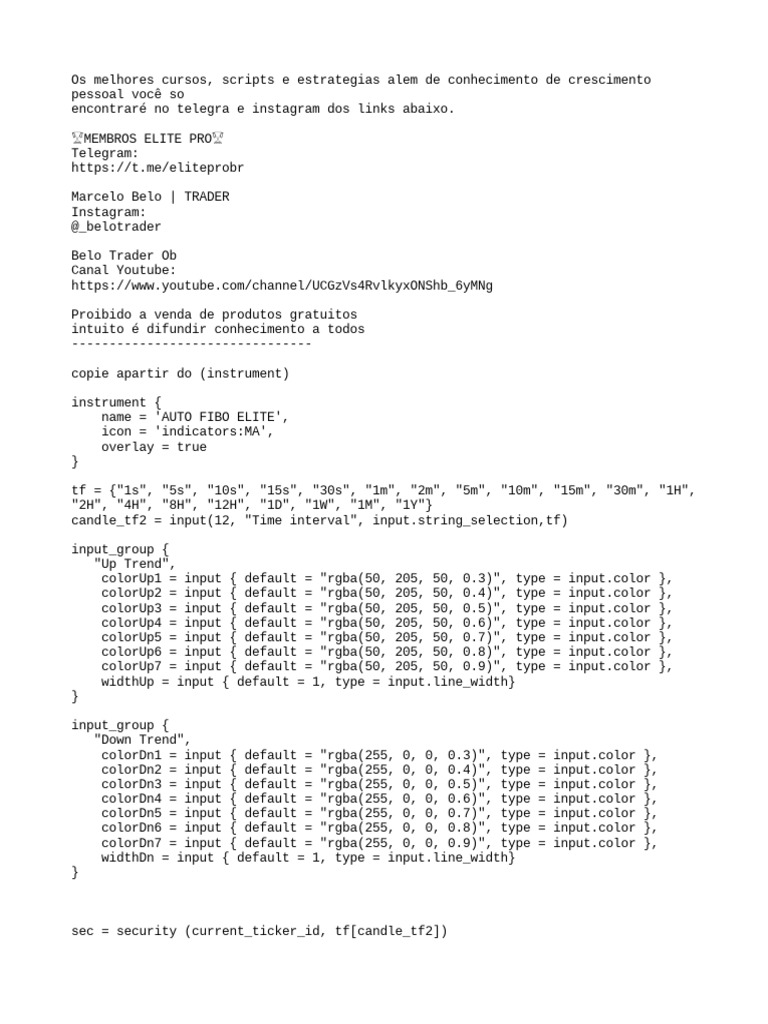 Auto Fibo Elite | PDF | Computers