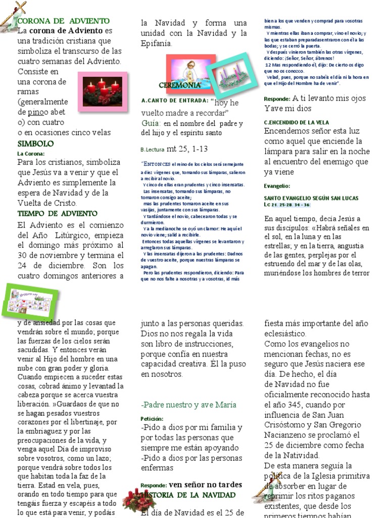 ADVIENTOOOOOO | PDF | Navidad | Natividad De Jesus