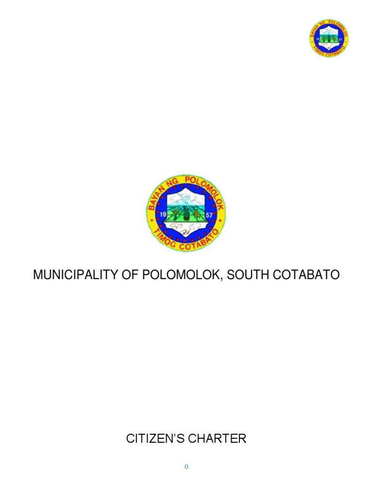 Municipality of Polomolok, South Cotabato | PDF | Invoice | Receipt