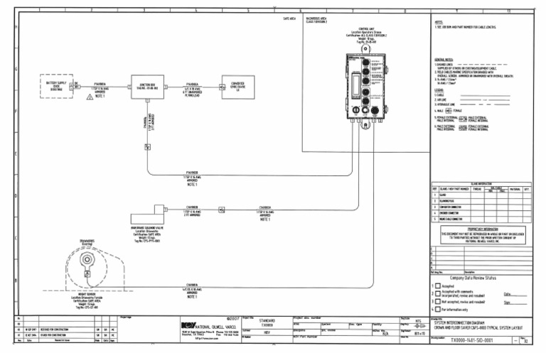 GA Drawing - CFS-0003 SID | PDF