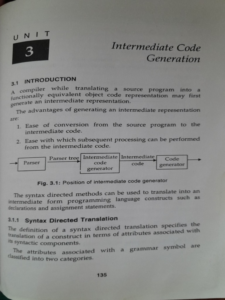 Compiler Design Book 3 Unit | PDF Compiler Design Book 3 Unit | PDF