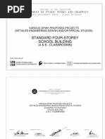 DPWH Standard Three-Storey Building | PDF | Building Engineering ...