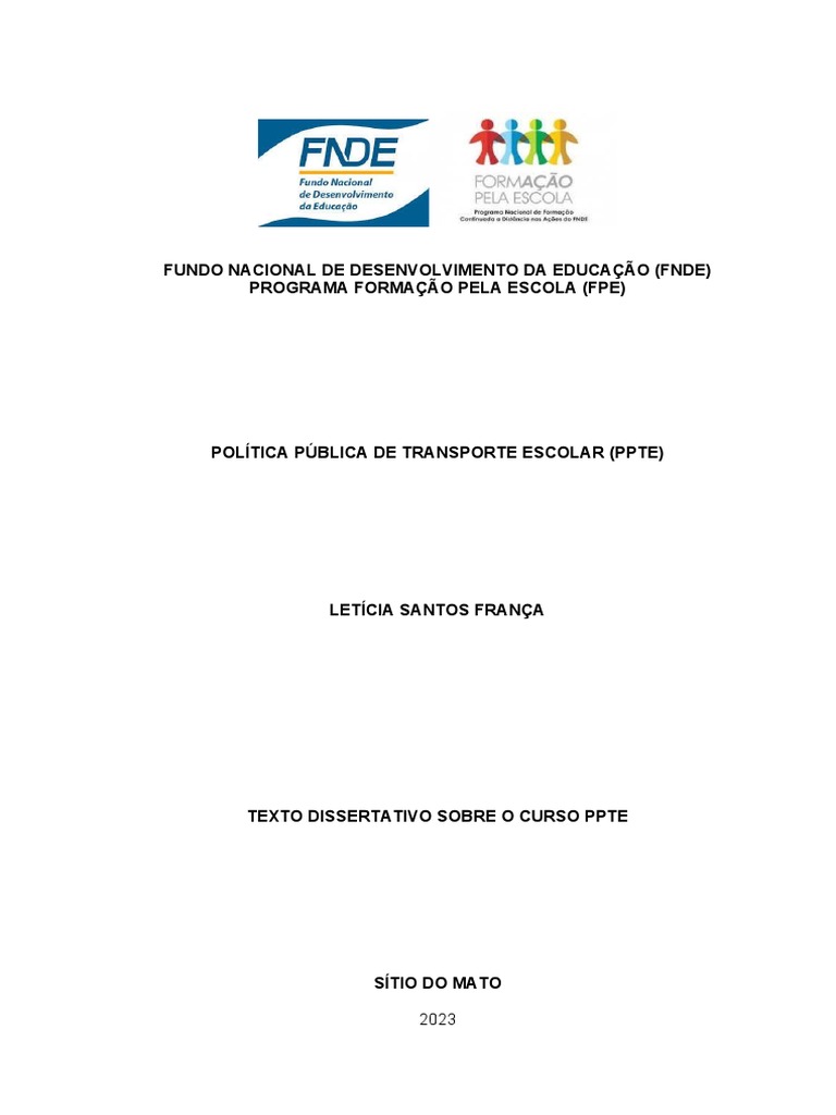 Atividade Final - Ppte | PDF