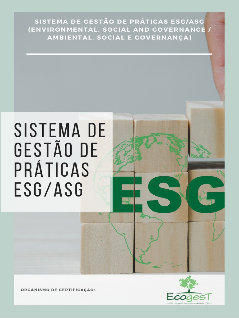 Sistema de Gestão de Práticas Esg/Asg | Download grátis PDF ...