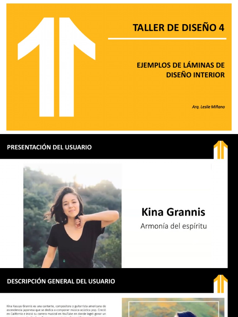 Ejemplos de Entrega de Láminas de Diseño Interior | PDF