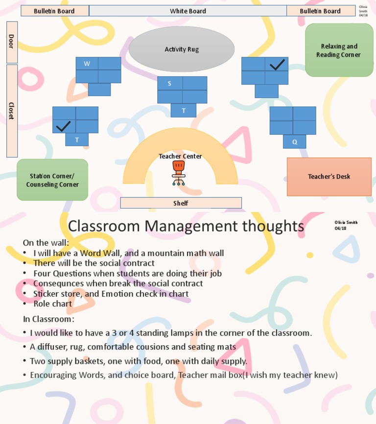 My Classroom Seating Chart | PDF