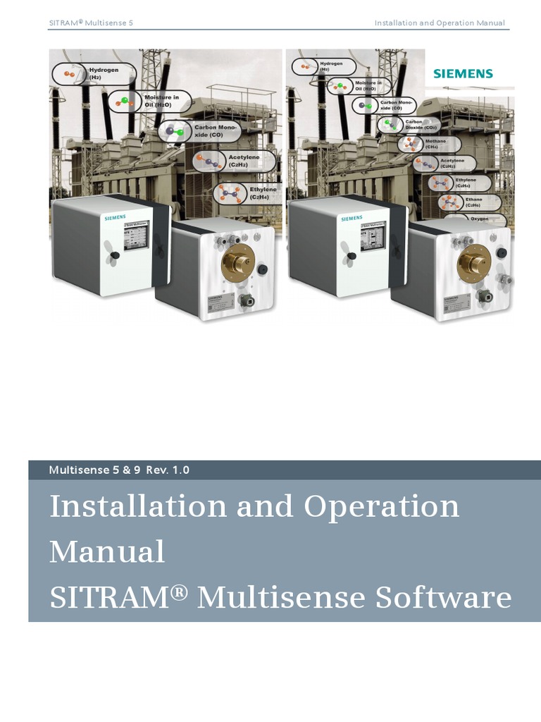Manual-SITRAM Multisense Software - v1.0 | PDF | Window (Computing) | Computer File