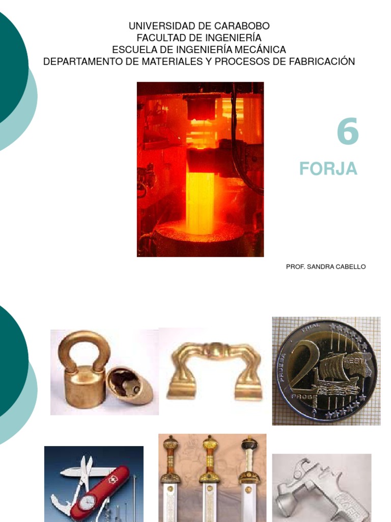 Tema 6. Forja | PDF | Forjar | Fricción