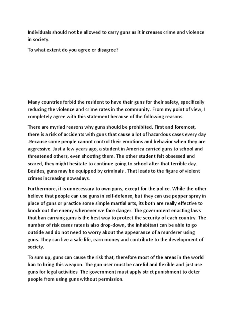 Guns-and-Weapons-Writing-task-2- | PDF