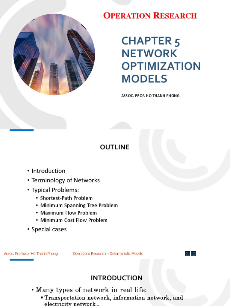 Chapter 5 - Network Models | PDF | Computational Complexity Theory | Mathematical Concepts