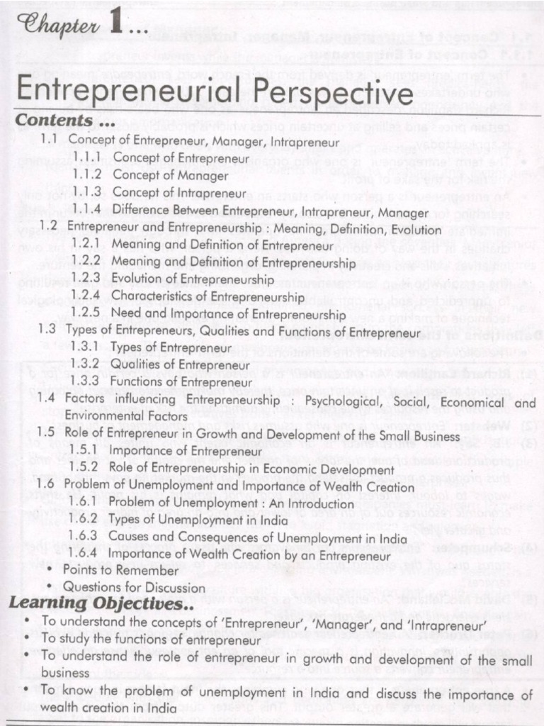 Entrepreneurship - Small Business Management (1. Entrepreneurship ... Entrepreneurship - Small Business Management (1. Entrepreneurship ...