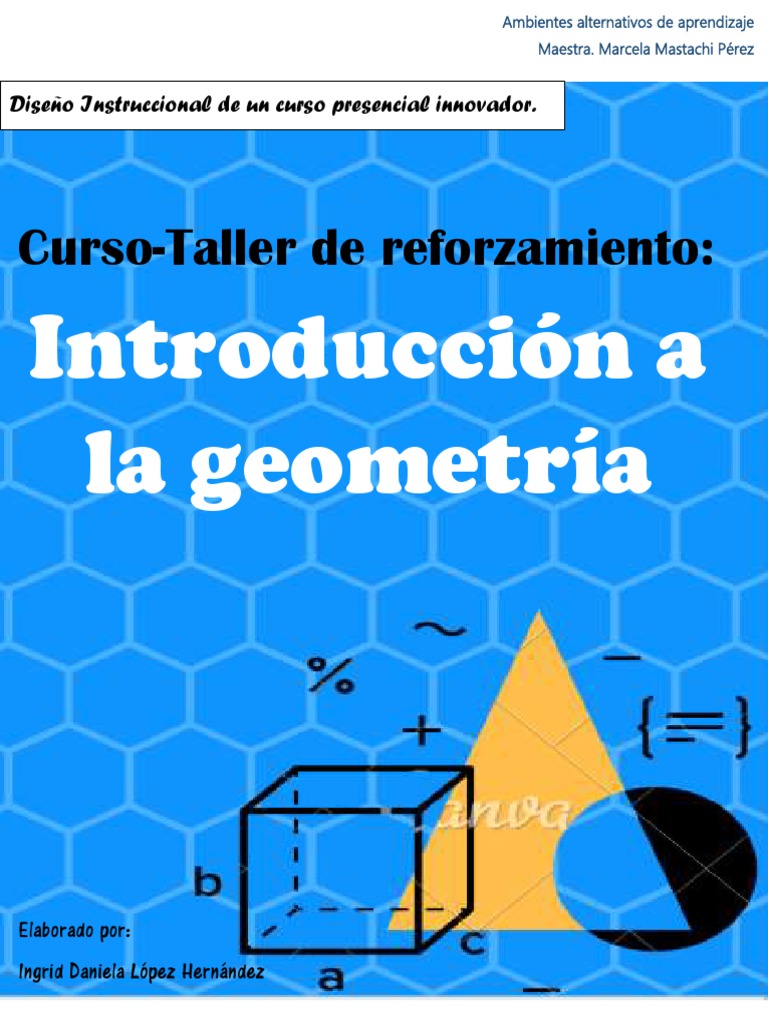 Curso-Taller de Reforzamiento:: Introducción A La Geometría | PDF | Geometría | Aprendizaje