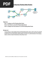 Configuring IPv4 Static and Default Routes | PDF | Router (Computing ...