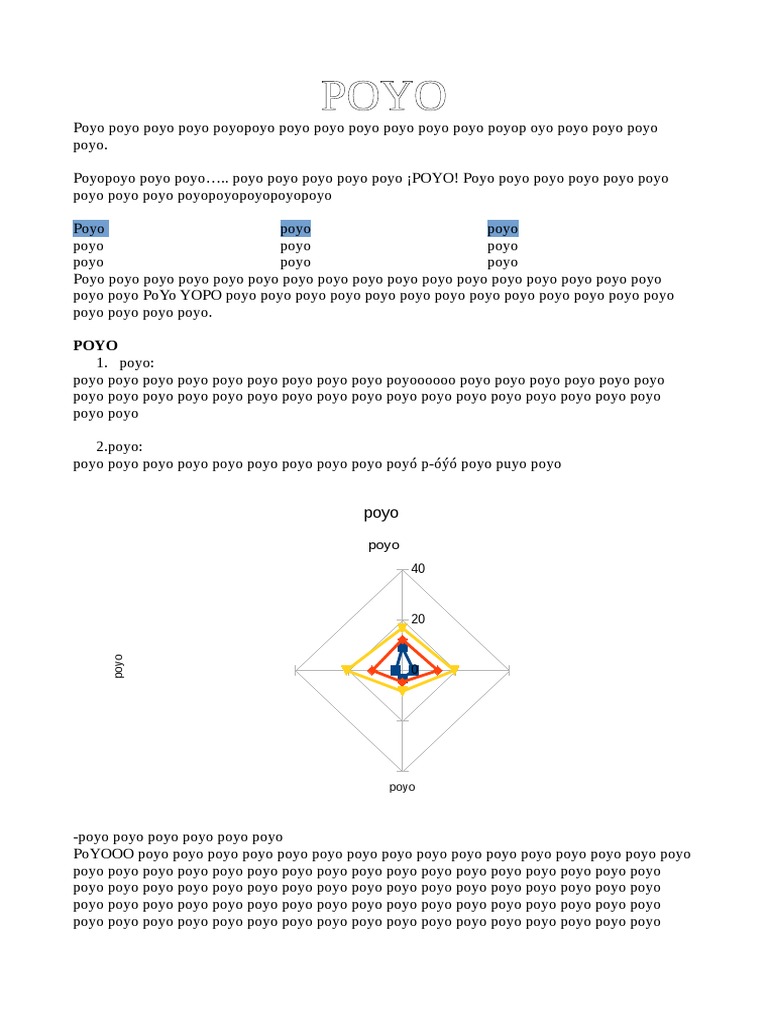 Poyo | PDF