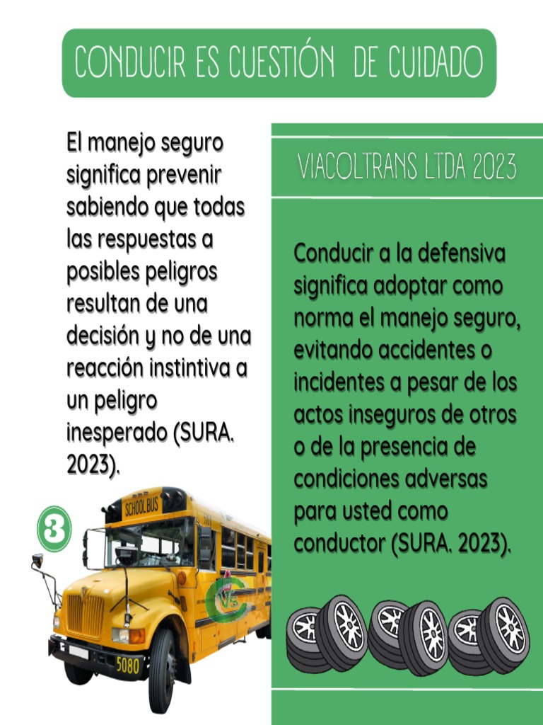 Manejo Seguro y Conducción Defensiva | PDF