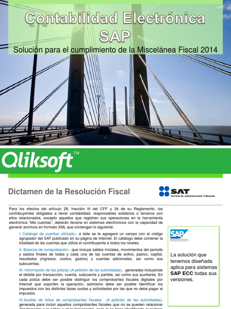 Contabilidad Electrónica en SAP | PDF | Contabilidad | Business