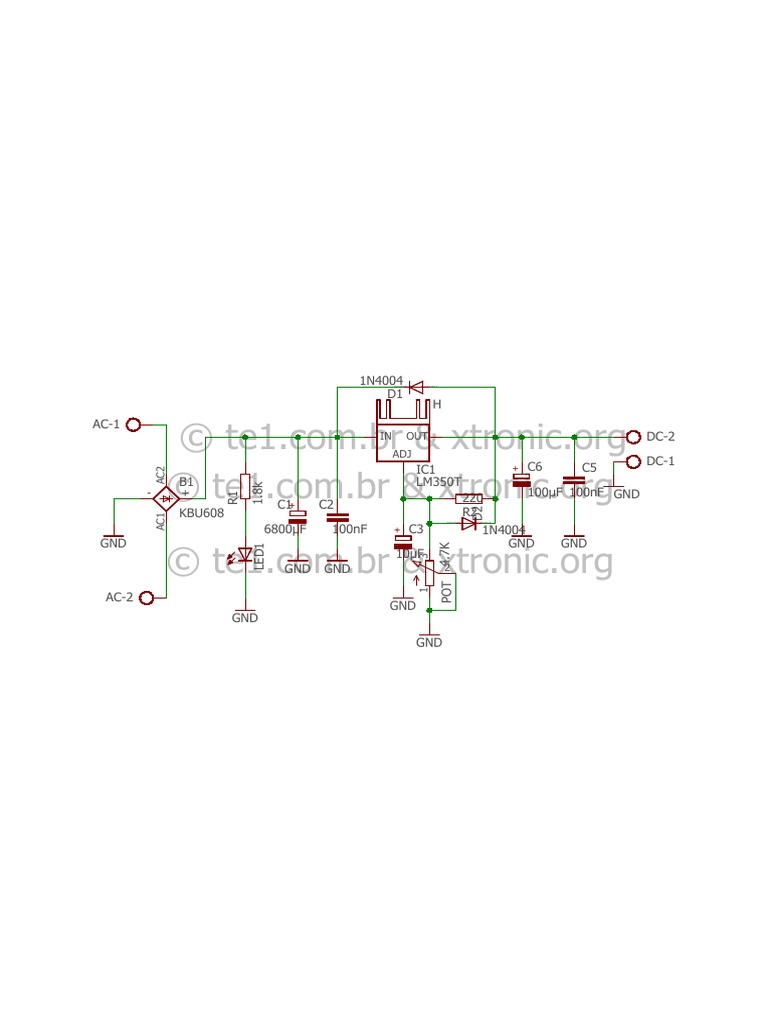 Lm350 Esquema | PDF