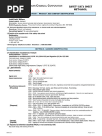 MSDS - Hydraulic Oil | PDF | Toxicity | Fires