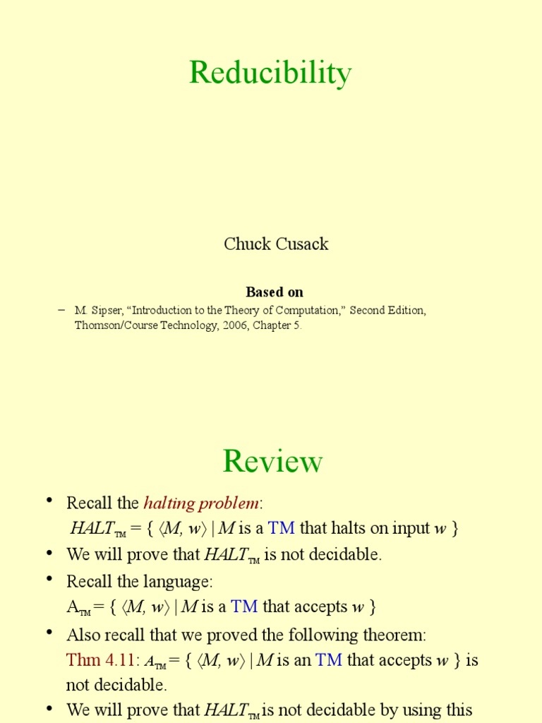 Reducibility Pdf Function Mathematics Computability Theory 2125