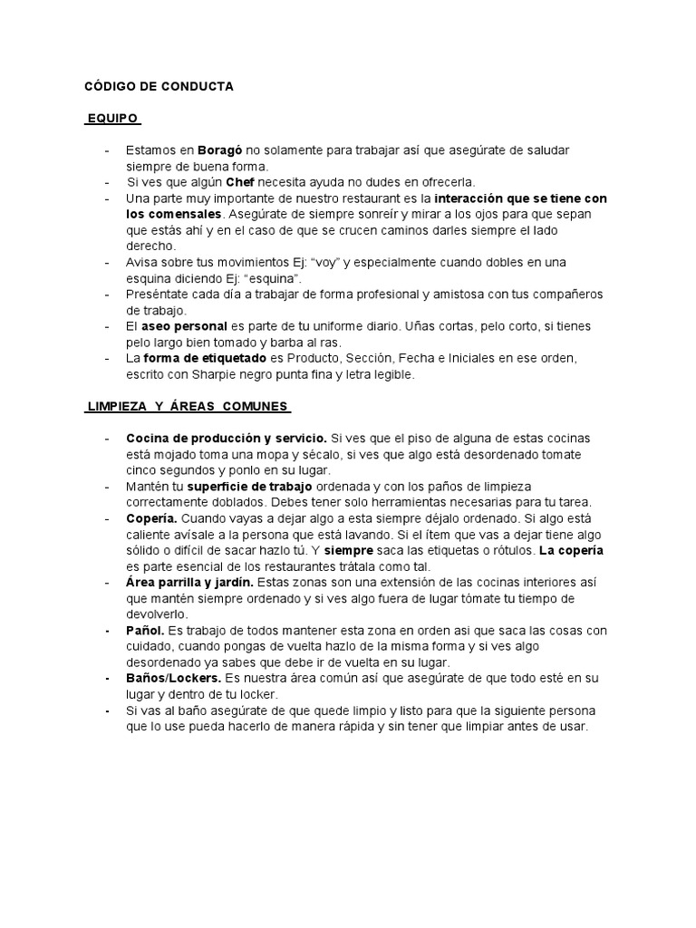 4-Código Conducta | PDF