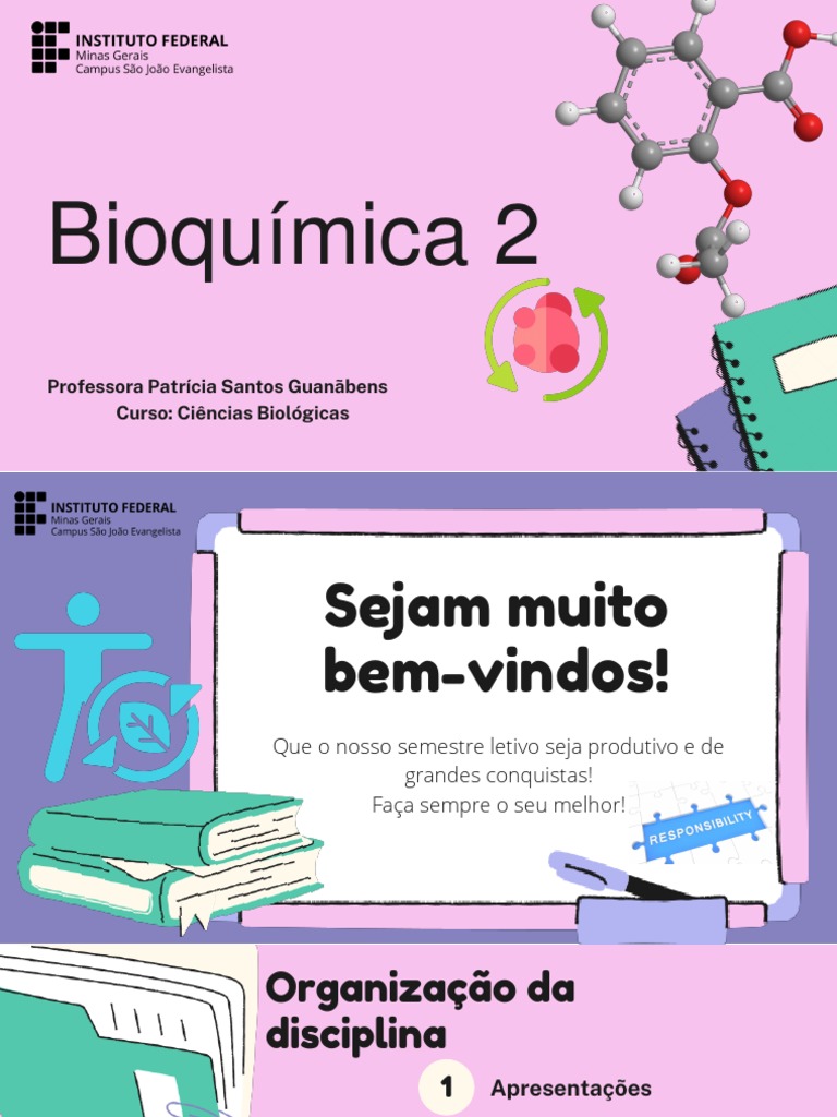 Aula 1 Bioquímica 2 Bio211 | PDF | Metabolismo | Bioquímica