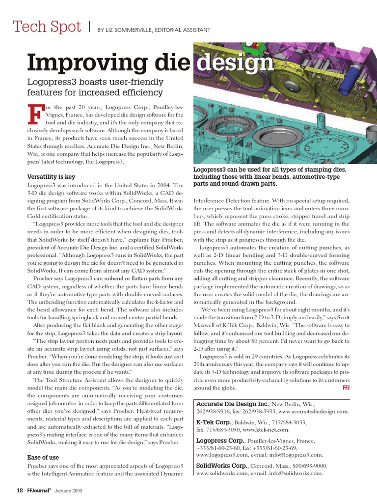 Improving Die Design | PDF | Computer Aided Design | Software Engineering