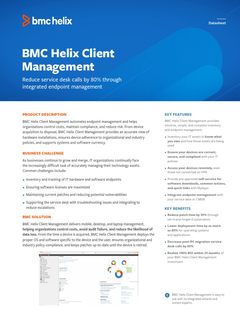 BMC Client Management | PDF | Computing | Information Technology