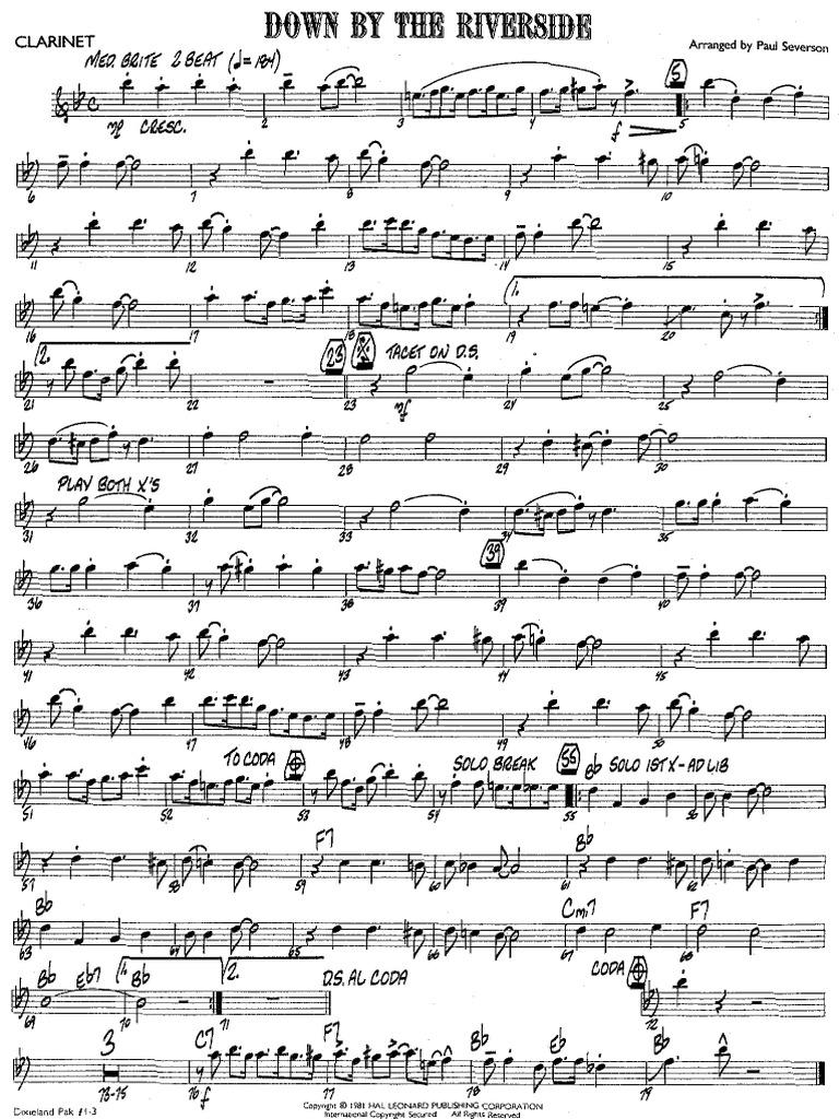 Down by The Riverside | PDF