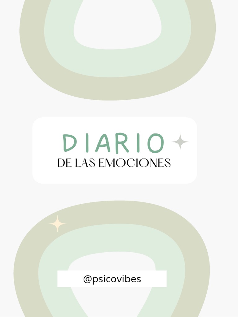 Registro diario de bienestar emocional | PDF