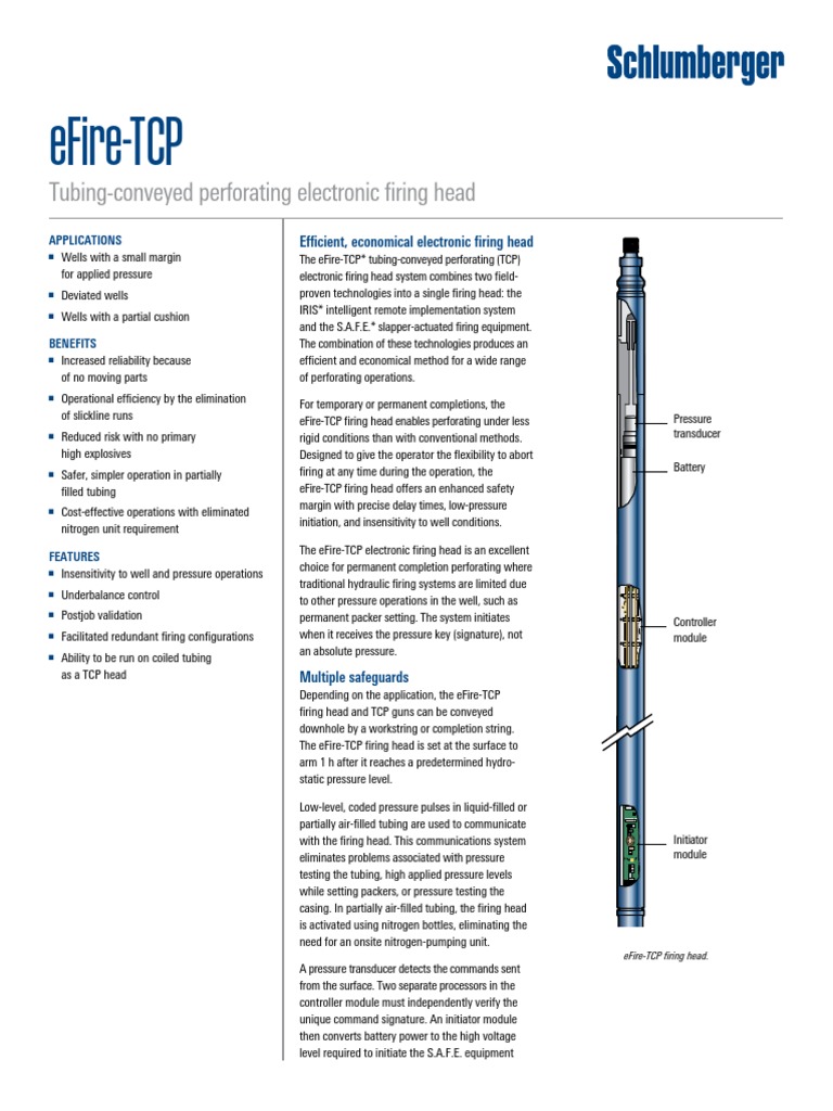 Efire TCP Ps | PDF | Pipe (Fluid Conveyance) | Pressure