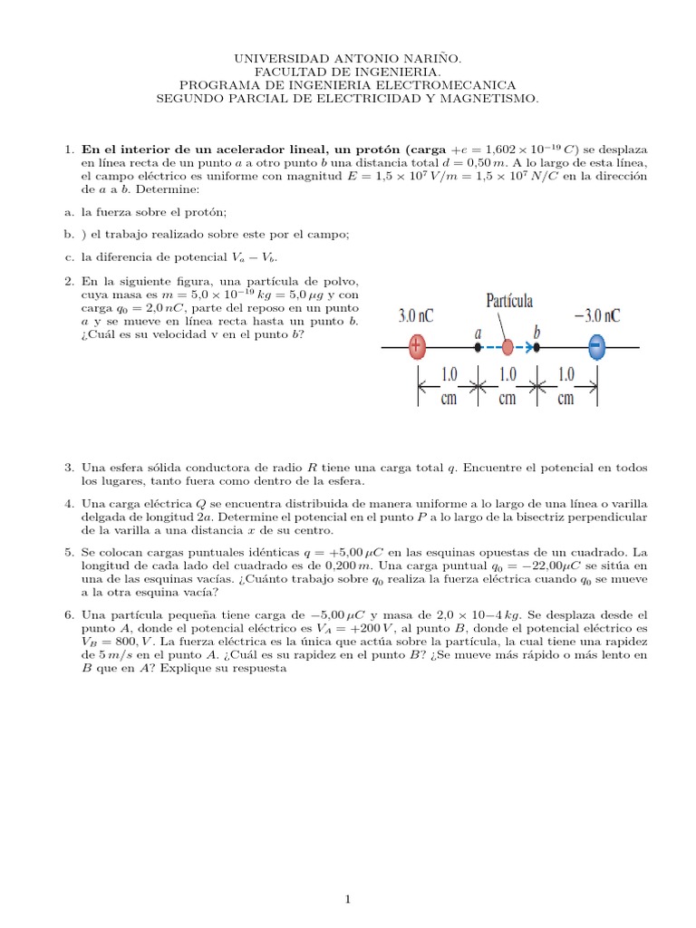 Taller 3 Fisica Electricidad y Magnetismo - 20 - 09 - 22 | PDF