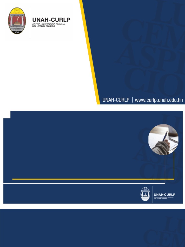 Plantilla PowerPoint UNAH CURLP | PDF