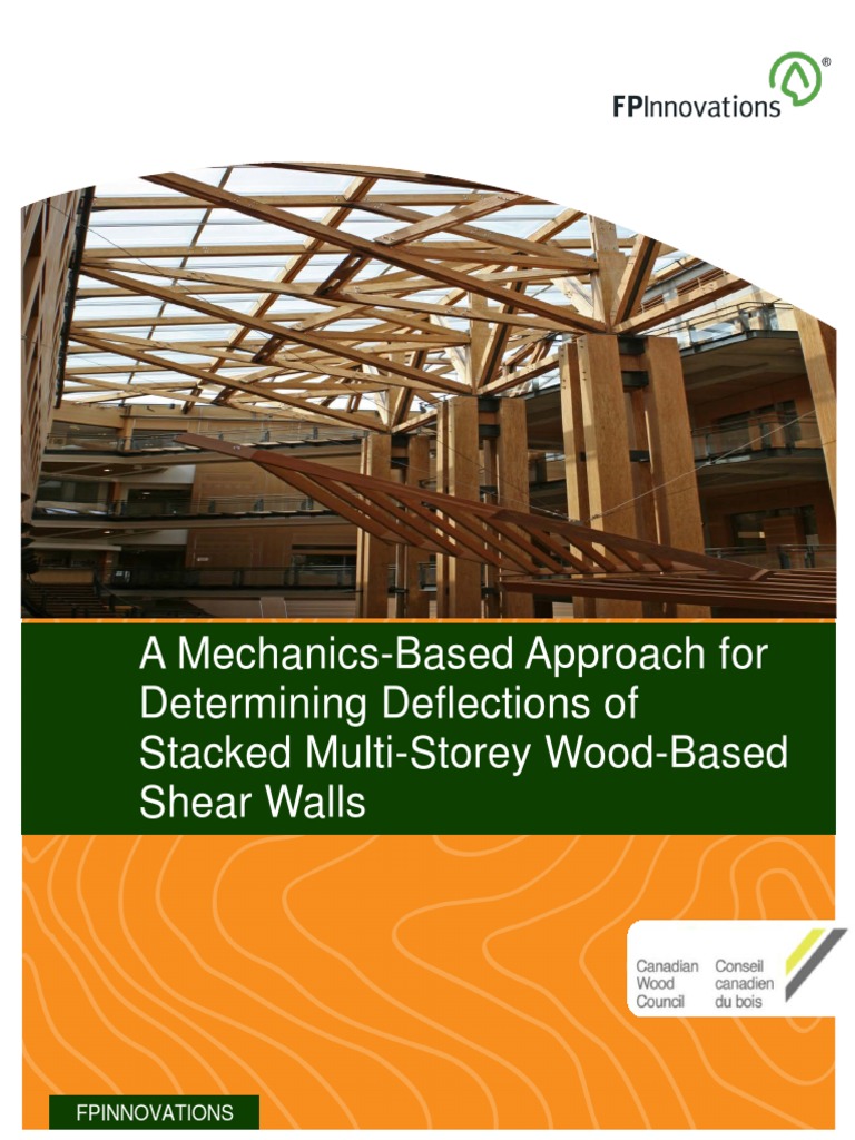Woodworks Shearwalls | PDF | Bending | Mechanical Engineering