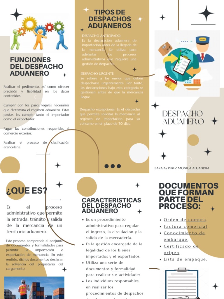 Proceso y Tipos de Despacho Aduanero | PDF | aduana | Negocios Internacionales