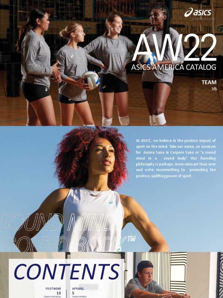 Asics Team Catalog | PDF | Shoe | Softlines (Retail)